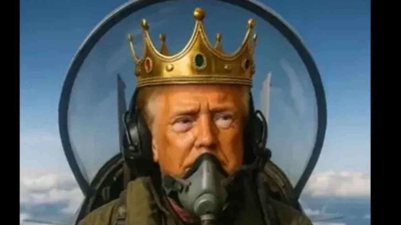"KING TRUMP" AI BOMB: 7 Million March Against Autocracy