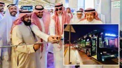 Mecca Unveils Middle East’s First Electric Bus Network to Transform ...