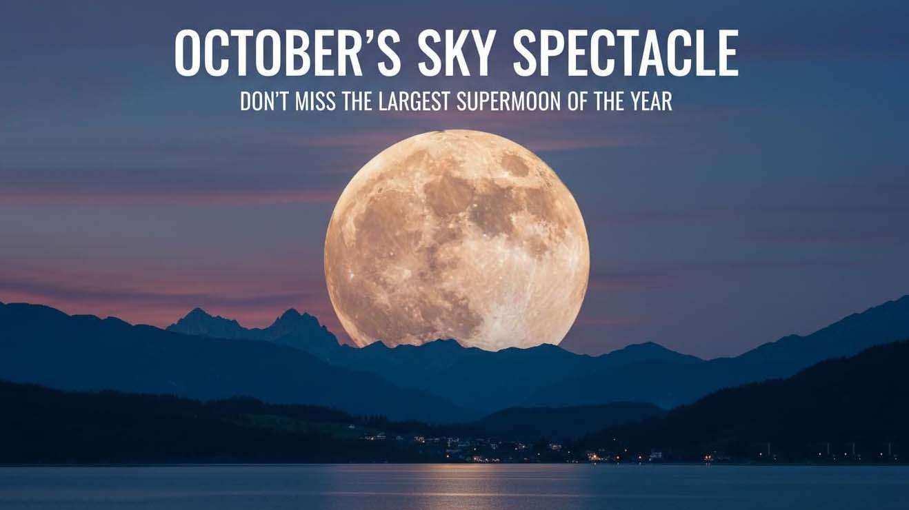 October's Sky Spectacle: Don't Miss the Largest Supermoon of the Year