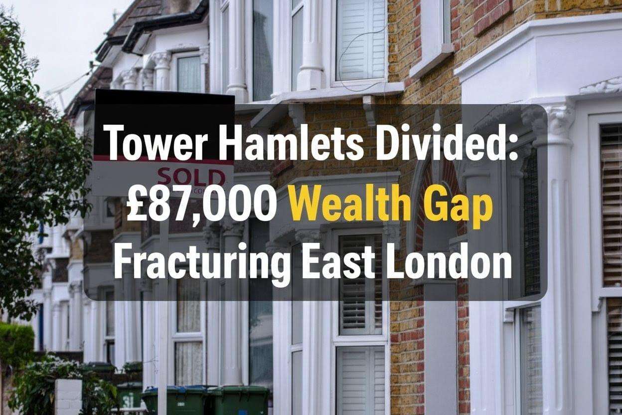 Tower Hamlets: The UK’s £87k Wealth Divide